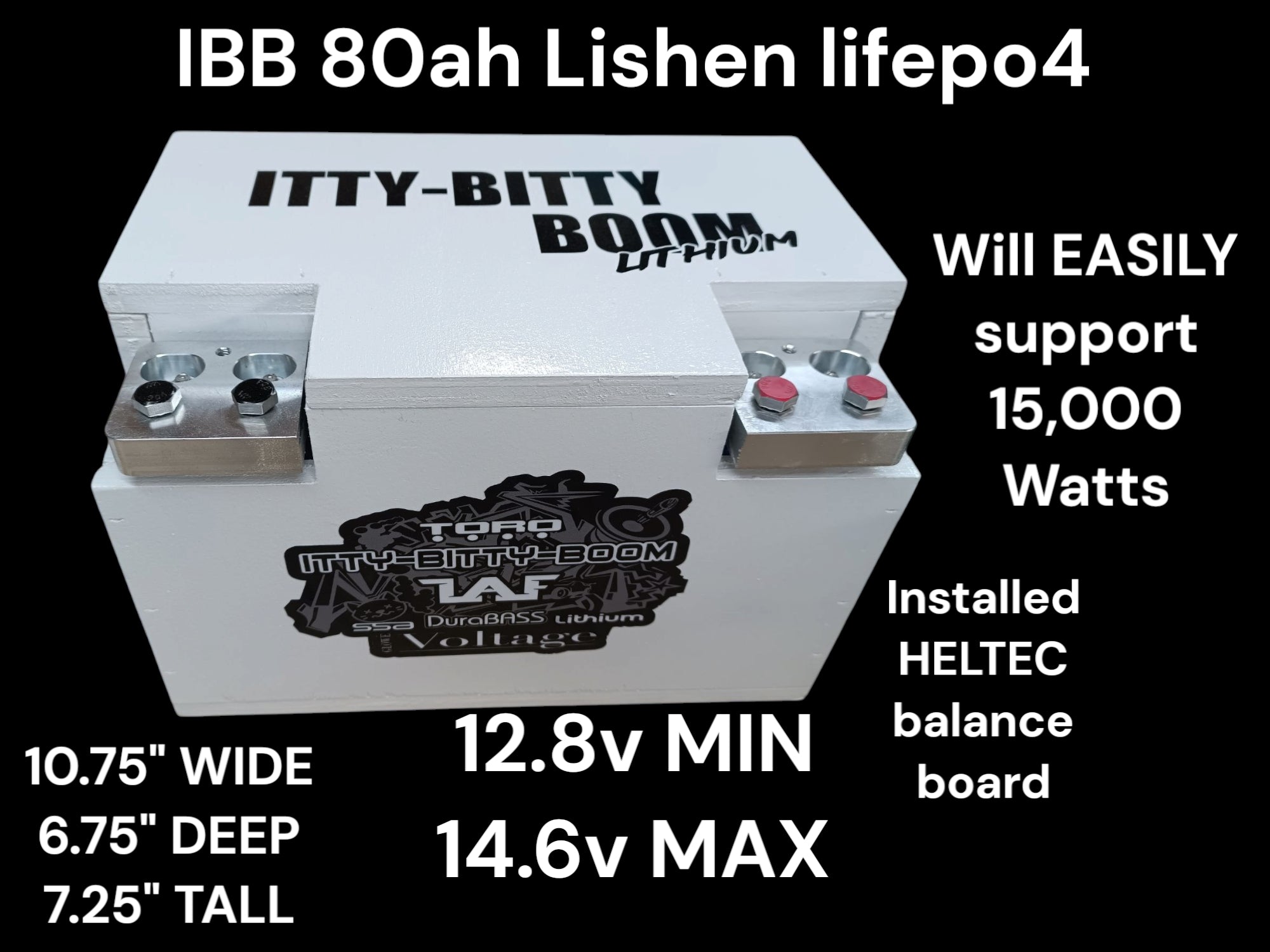 IBBGV80 WITH DELUX BUS BARS, 15,000 watts ON HEAVY BASS music – ITTY ...